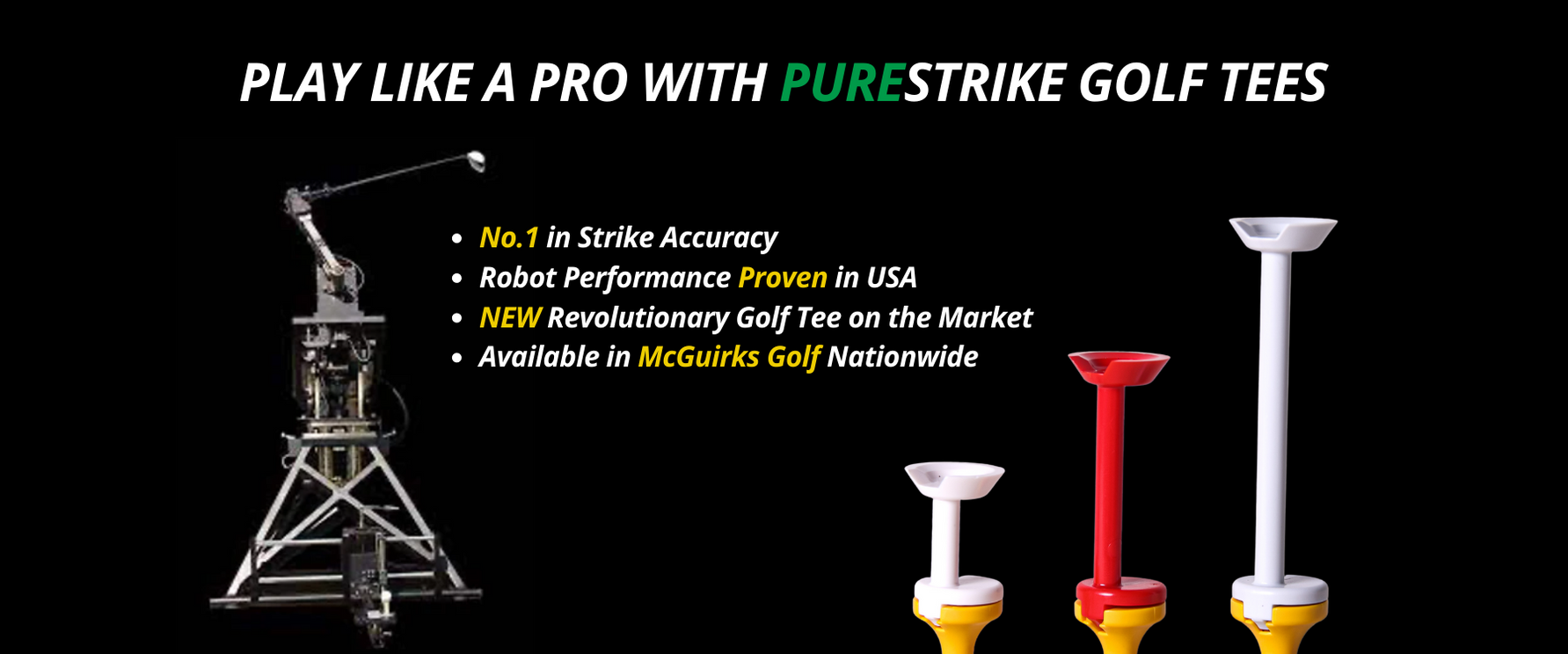 PureStrike Golf Tees | Purestrike Golf Tees
